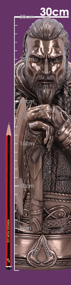30cm Bronze Finished Collectible Assassin's Creed Ezio Bust Box ...