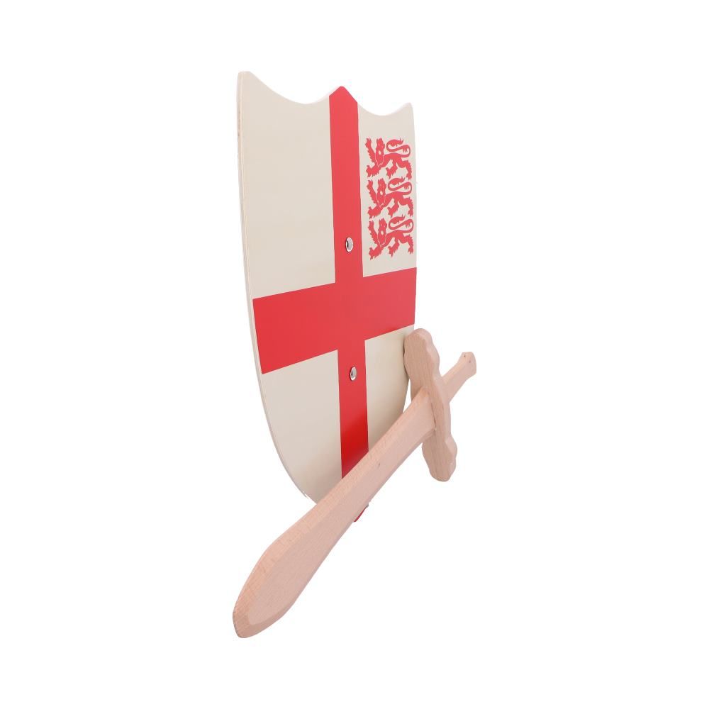 St. George Shield 35cm & Wooden Sword 34cm